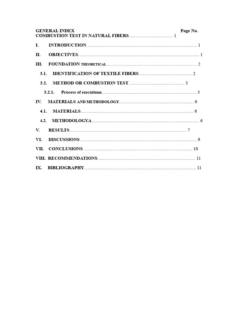 Combustion Report On Fibers | PDF | Textiles | Fibers