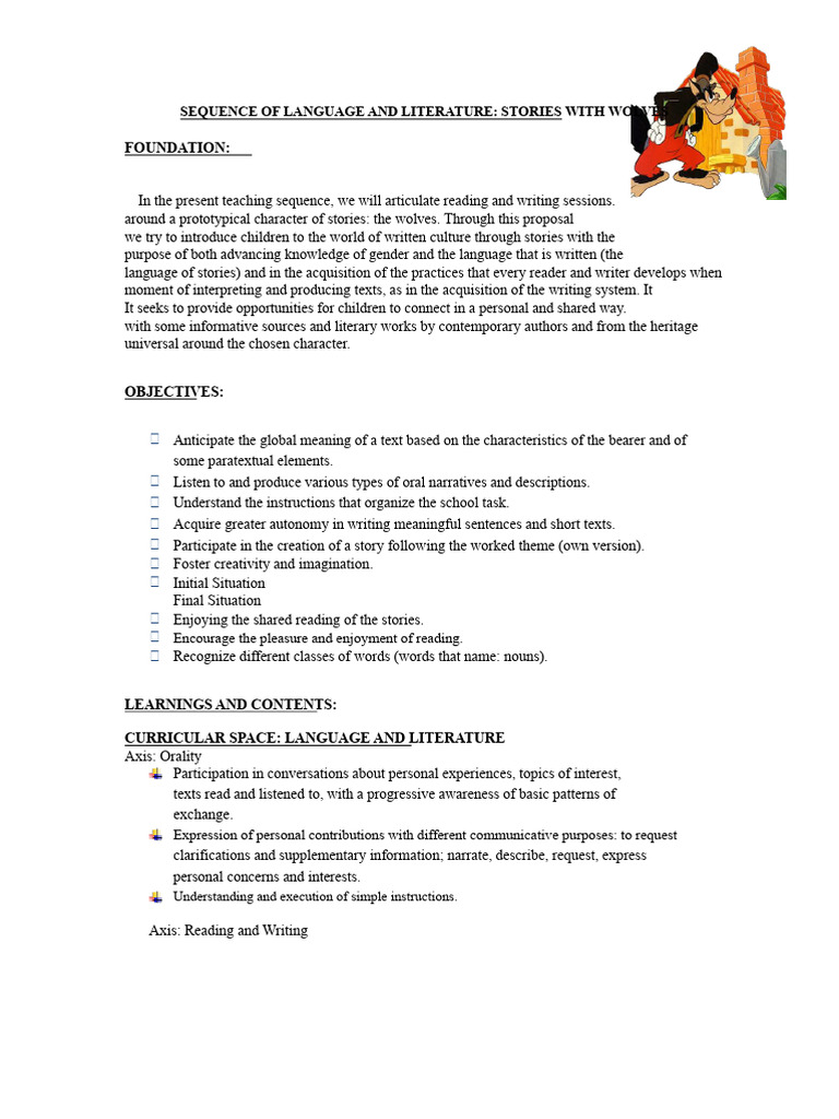 Sequence 4 Stories With Wolves 19 | PDF | Narrative | Reading Comprehension