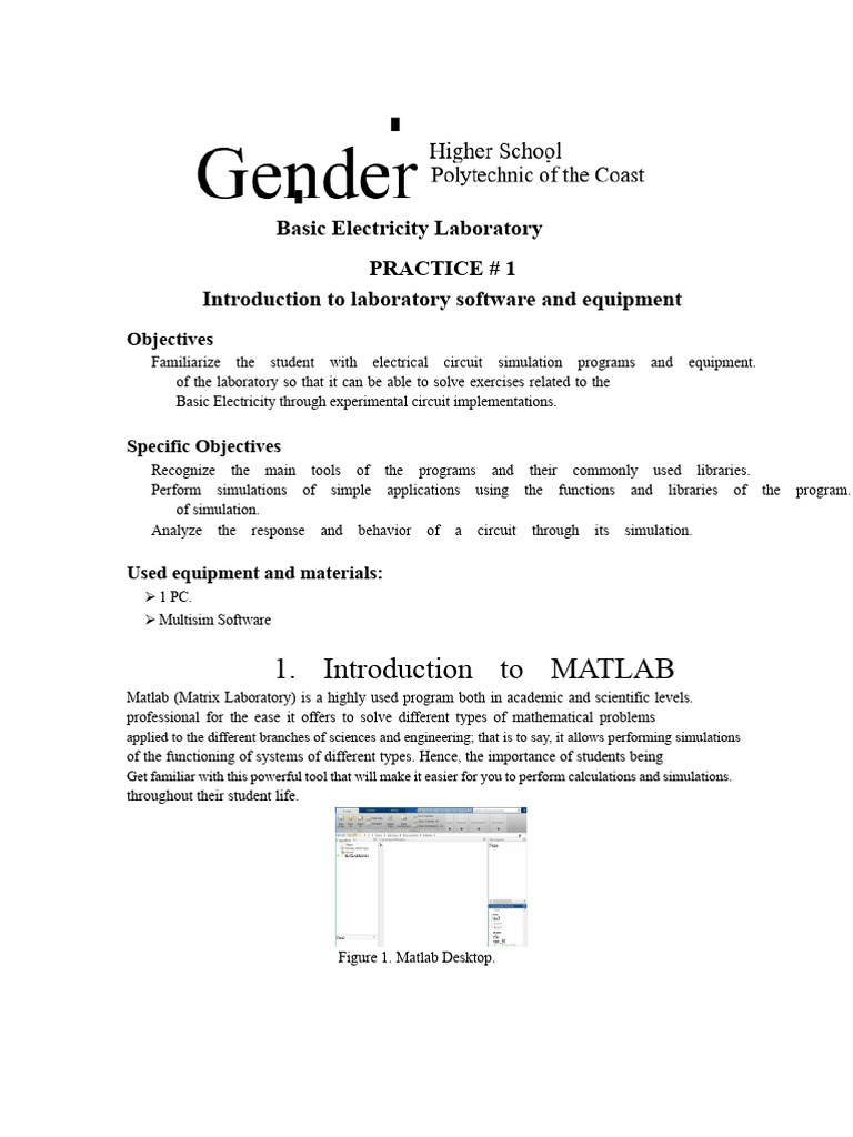 Laboratory 1 | PDF | Electrical Network | Amplitude
