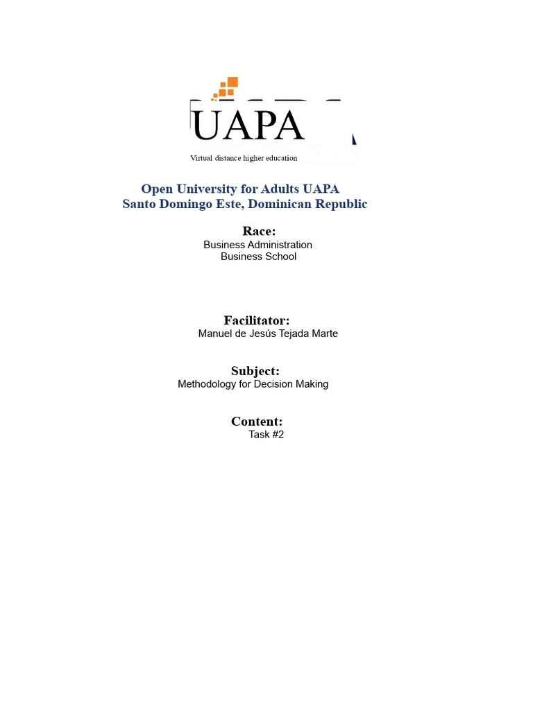 Decision-Making Methodology Guide | PDF | Decision Making | Planning