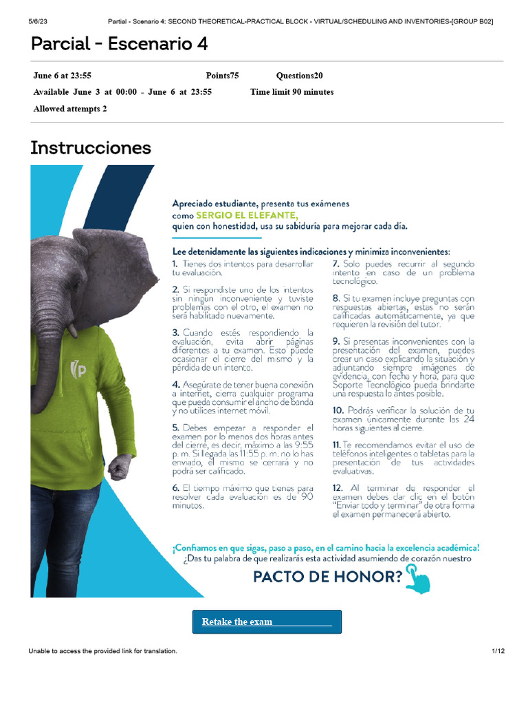 Partial - Scenario 4 - SECOND BLOCK-THEORETICAL-PRACTICAL - VIRTUAL ...