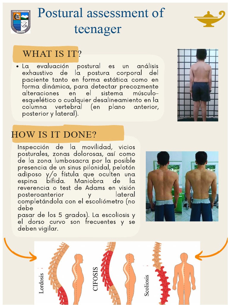 Postural Assessment of The Adolescent | PDF