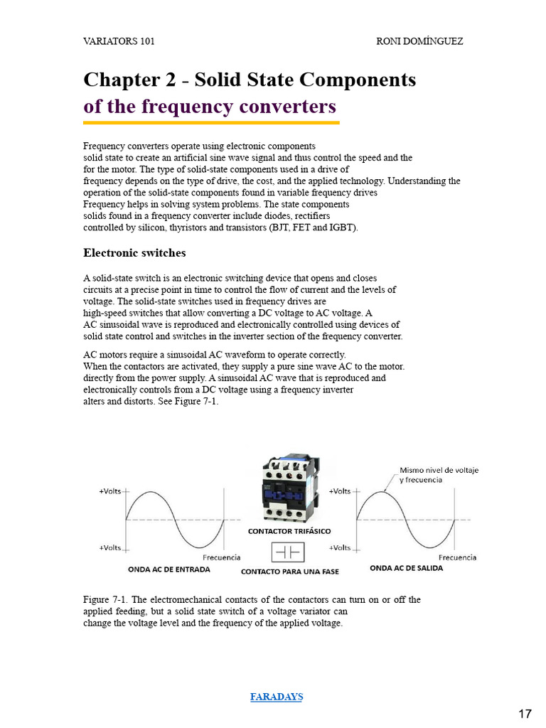 Solid State Components in Frequency Converters | PDF | Rectifier ...