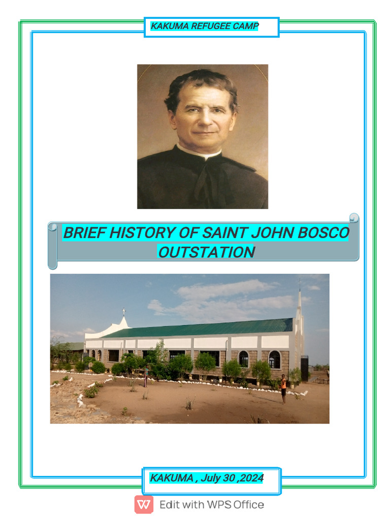 History of Saint John Bosco Outstation | PDF | Catechism | Abrahamic ...