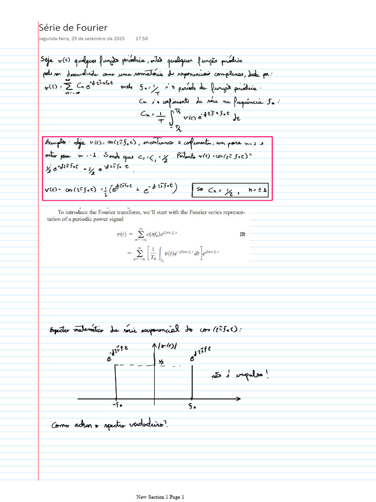 3 Série de Fourier | PDF