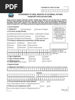 Post Office Identity Card Application Form | PDF | Signature | Identity ...
