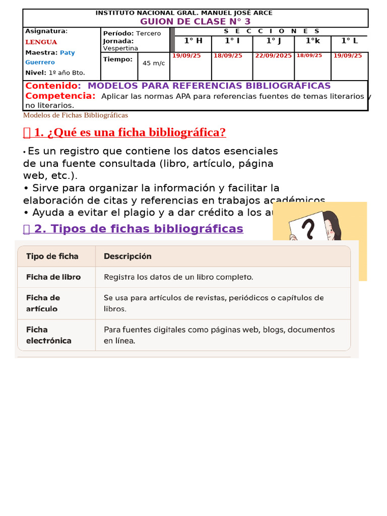 Clase #3 - Modelos para Referencia Bibliograficas | PDF | Estilo apa ...