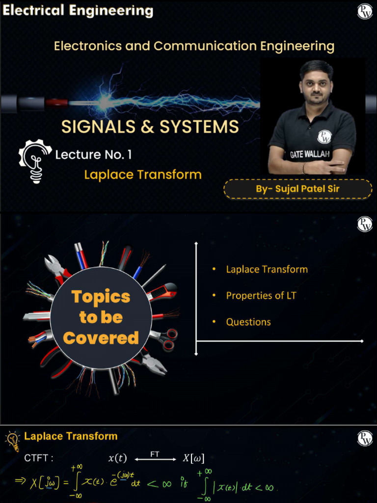 Laplace Transform 01 Class Notes Pdf
