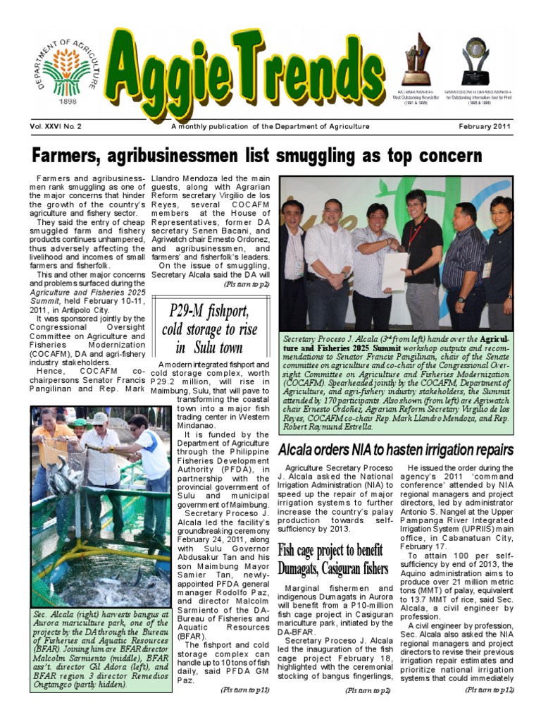 Aggie Trends February 2011 | PDF | International Rice Research ...