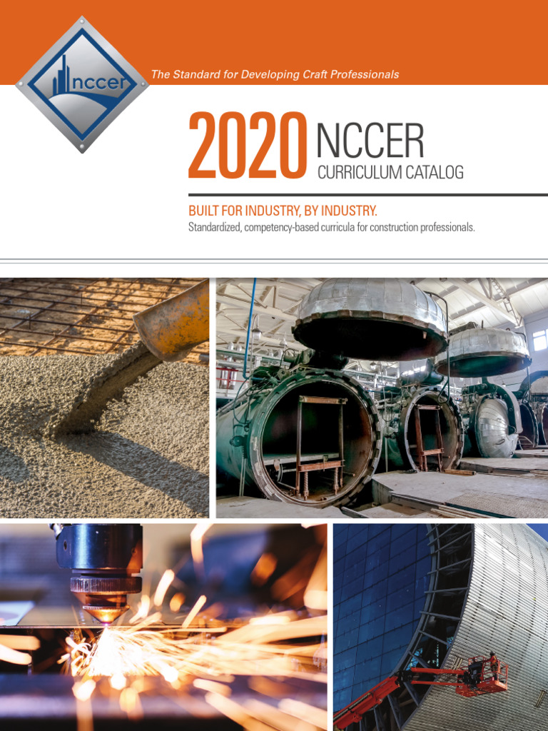 2020 NCCER Catalog | PDF | Curriculum