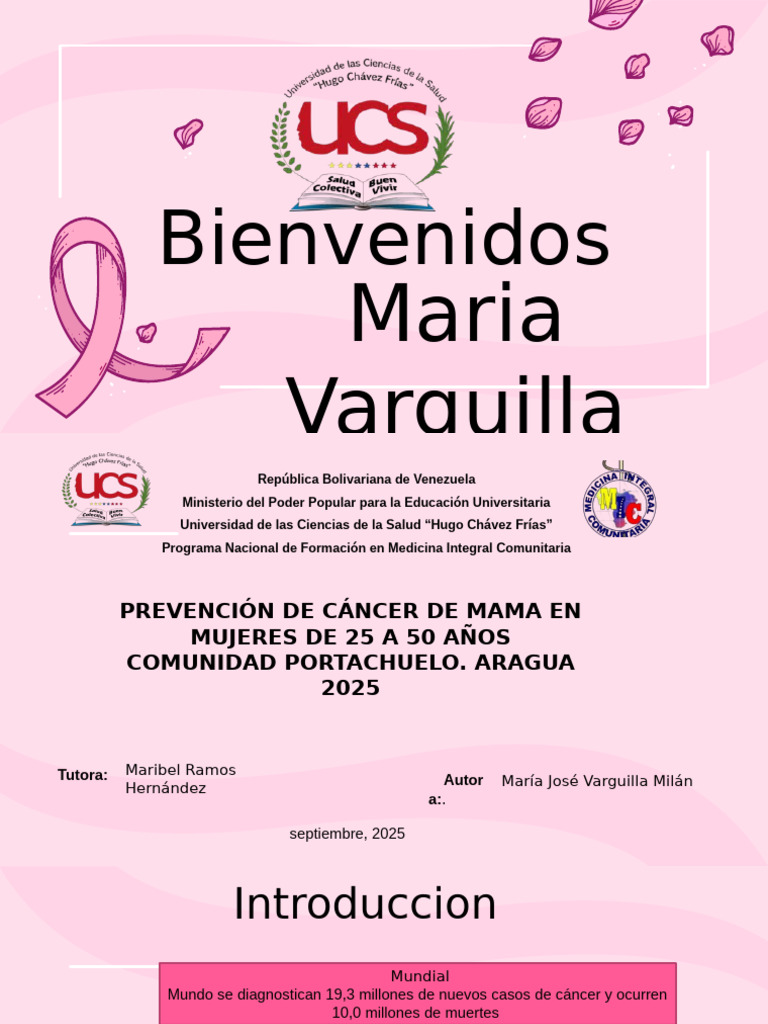 PSCE - Maria Varguilla1 | PDF | Cáncer de mama | Cáncer