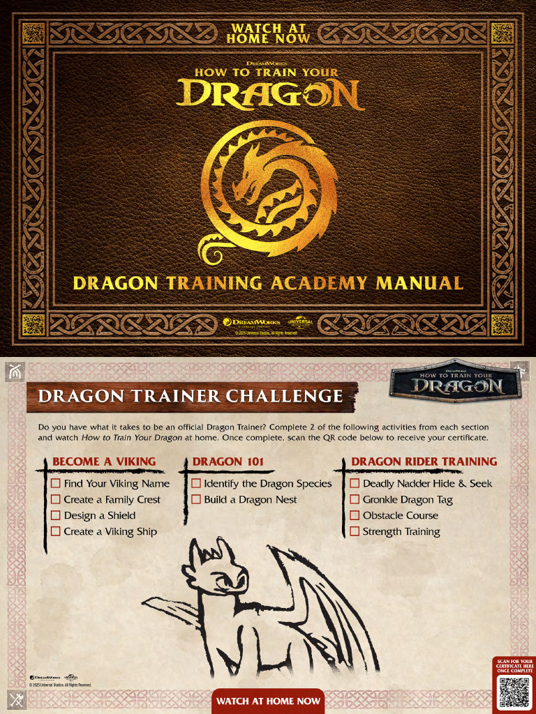 Dragon Training Academy Manual | PDF