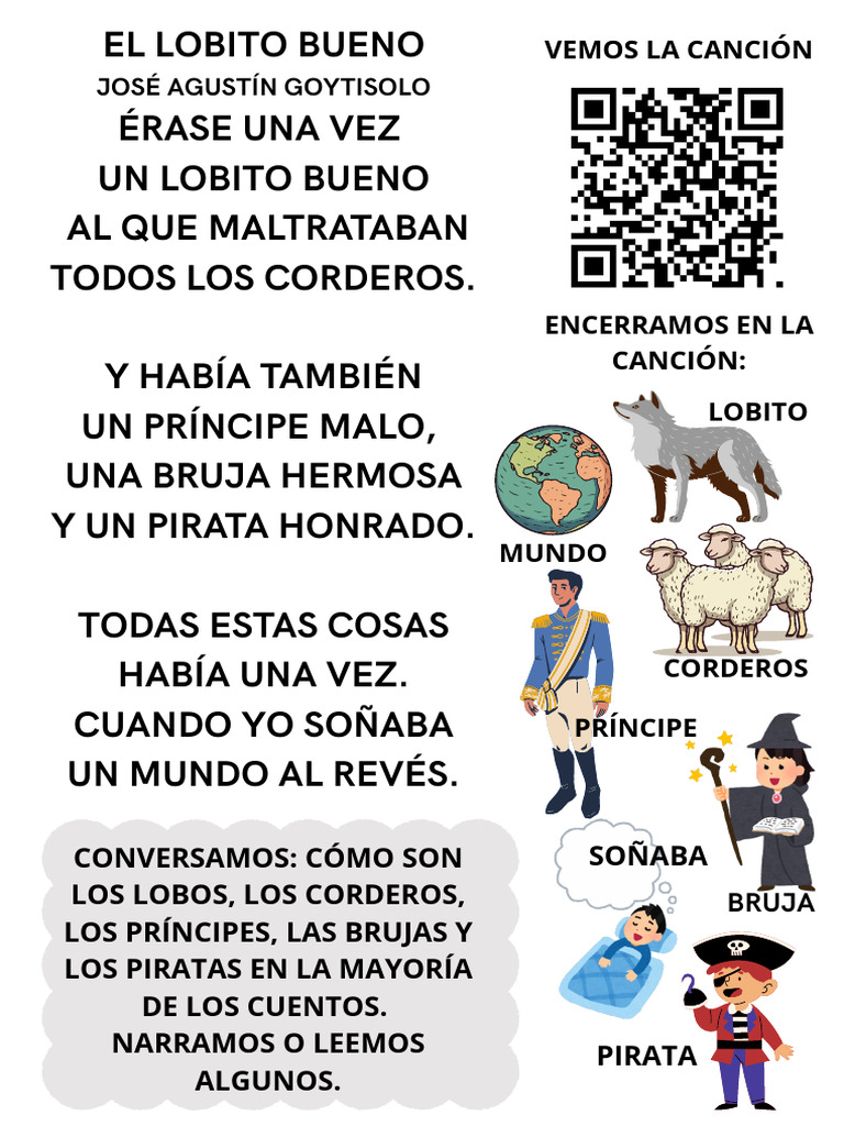 El Lobito Bueno y sus Aventuras | PDF