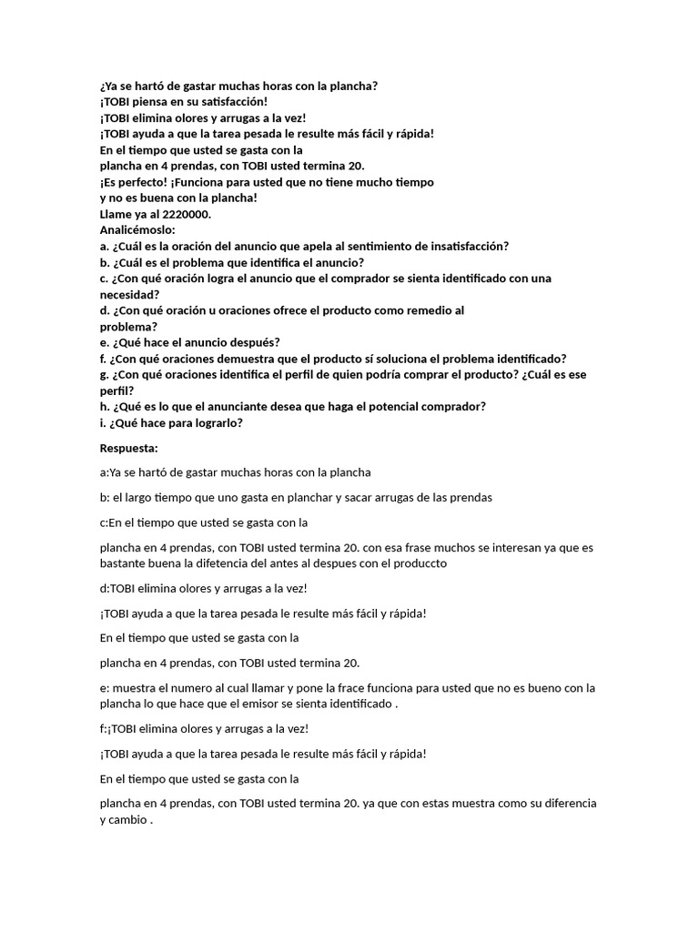 Ya Se Hartó de Gastar Muchas Horas Con La Plancha | PDF