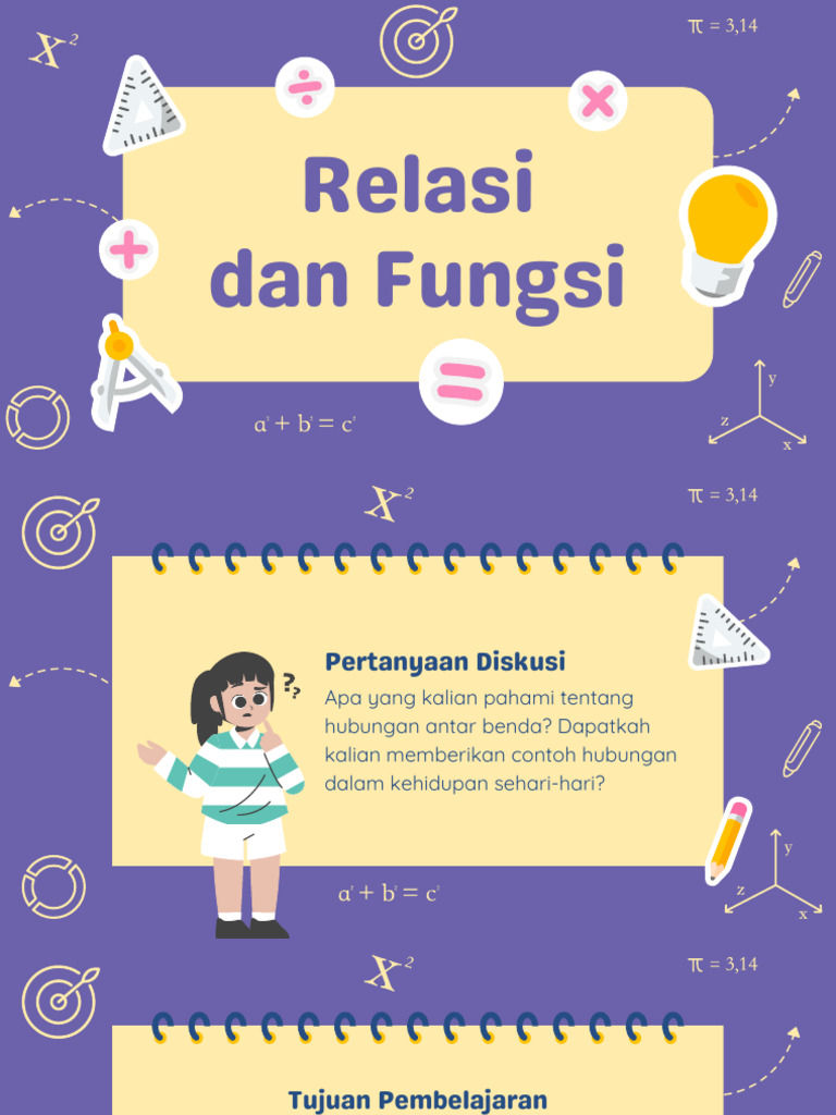 Relasi dan Fungsi dalam Matematika | PDF