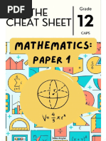 Mrs Angler Maths Paper2 Cheat Sheet | PDF
