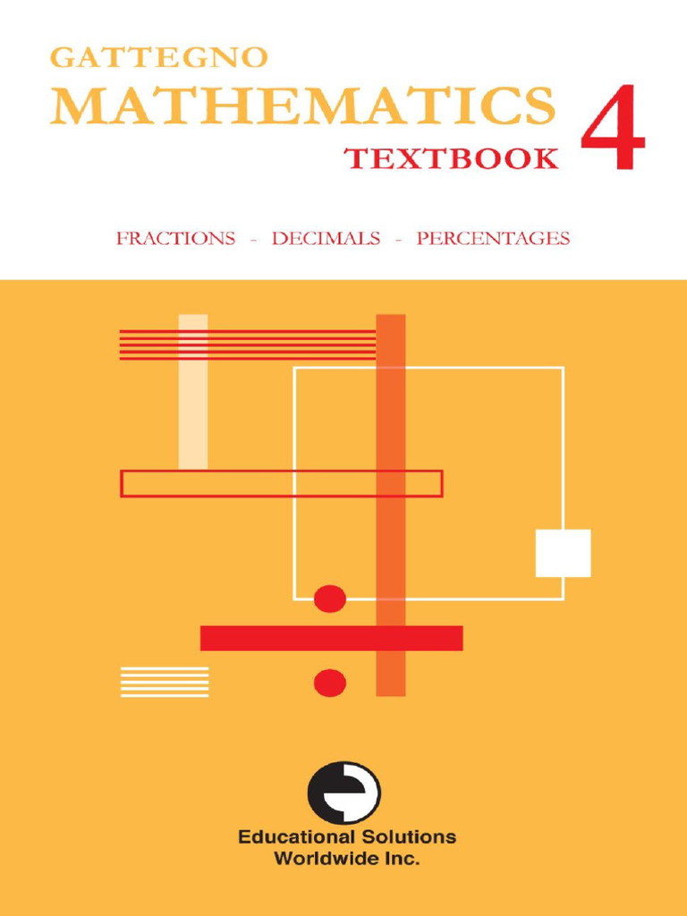 Gattegno Mathematics Textbook 4 | PDF