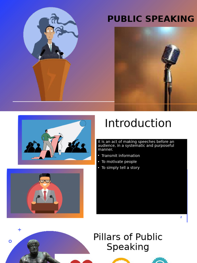 Public Speaking | PDF