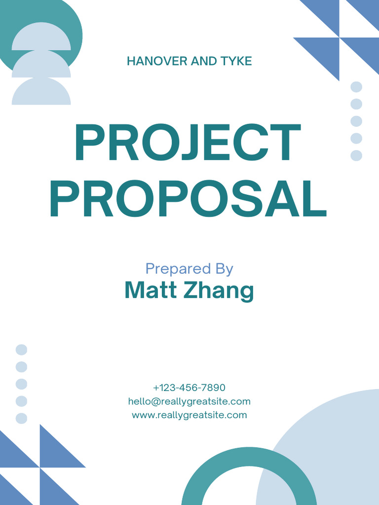 Geometric Cover Project Proposal | PDF