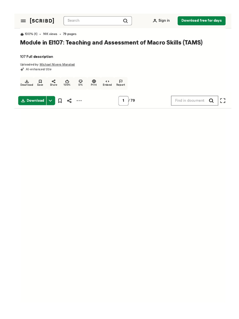 document560565189EL107 Module | PDF