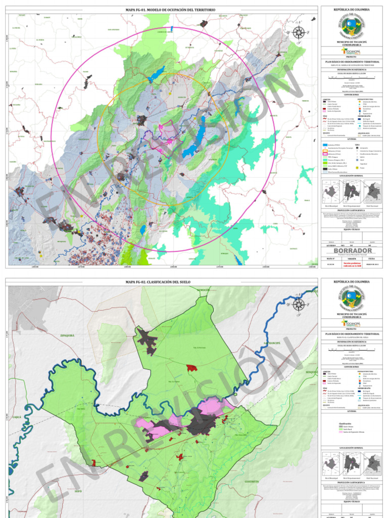 Cartografia General Pbot | PDF