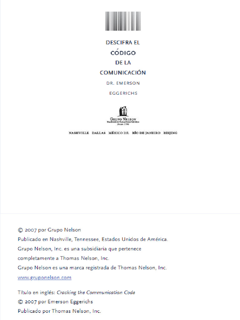 Descifra El Codigo de La Comunicacion | PDF