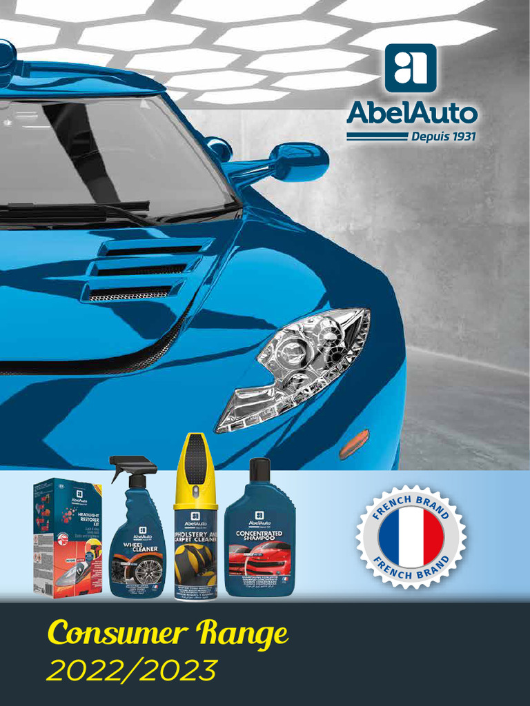 Abel Auto Car Care Product Range | PDF | Materials