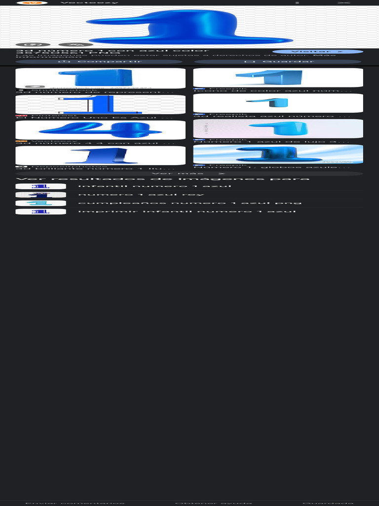 Numero 1 Azul - Buscar Con Google | PDF