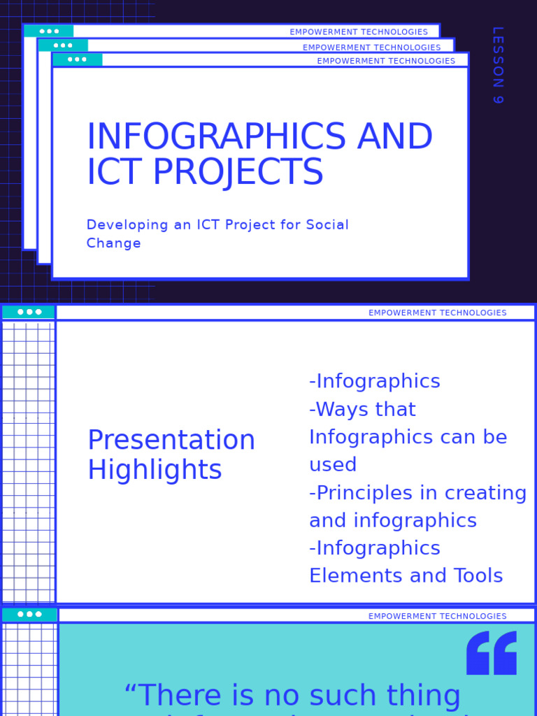 Infographics in ICT for Social Change | PDF