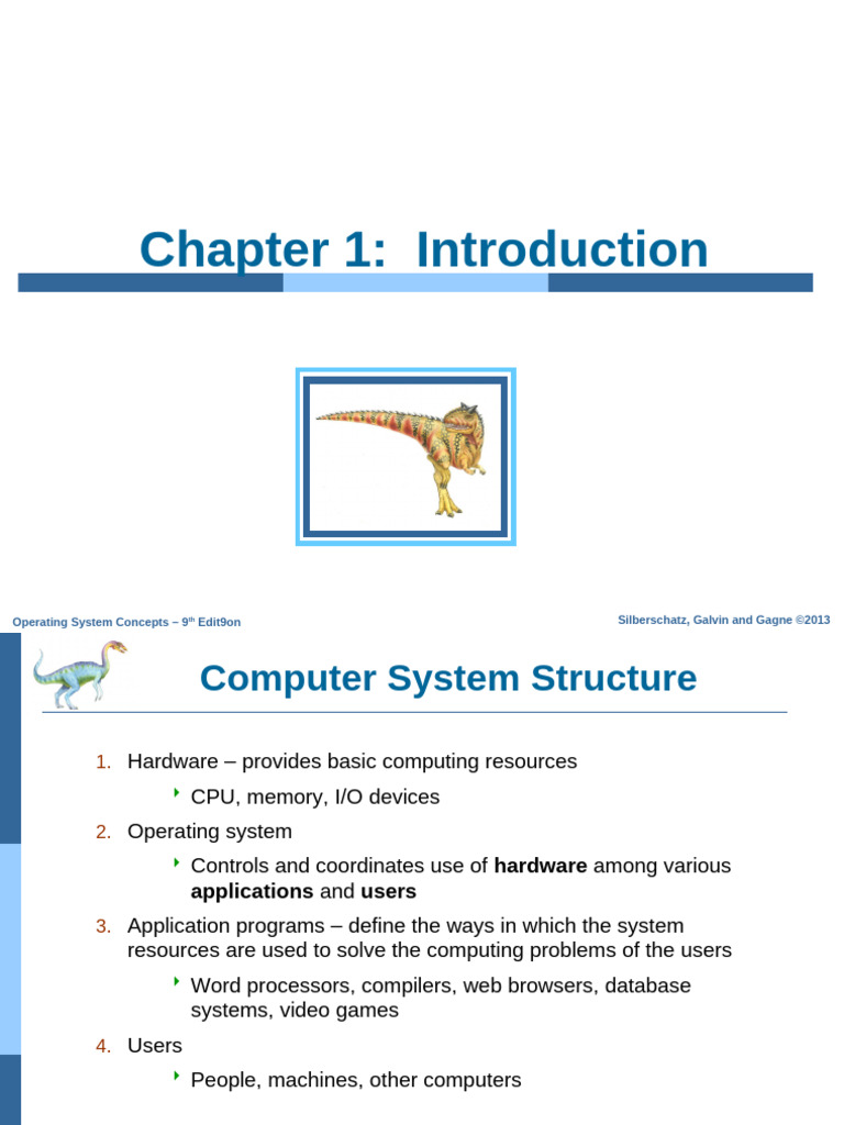 Unit 01 - Introduction & Structures | PDF | Operating System | Kernel (Operating System)