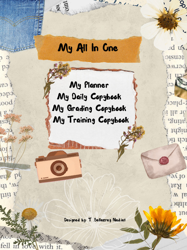 My All in One by Miss Nadjat Bellazreg | PDF | Learning | Teaching