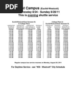 GUTS Dupont Circle Shuttle Schedule | PDF | Mobile Computers | Computing And Information Technology