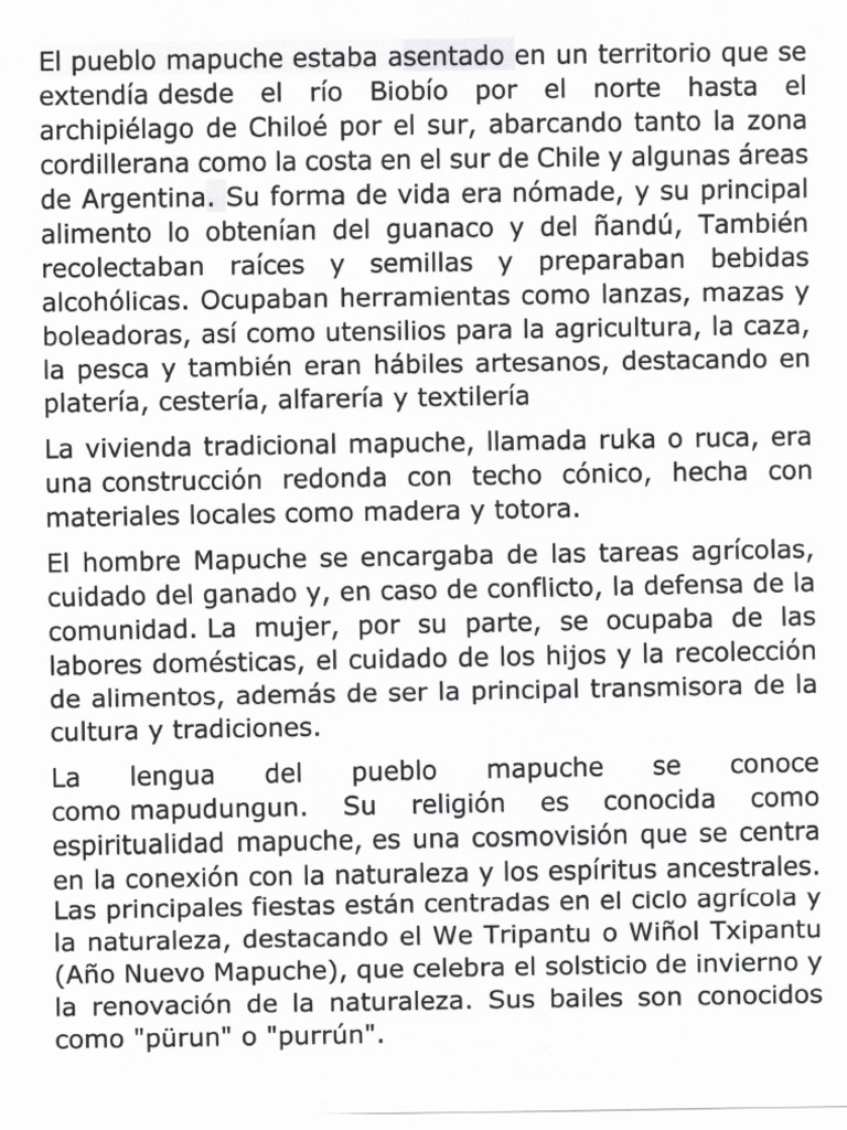 Pueblos Originarios | PDF