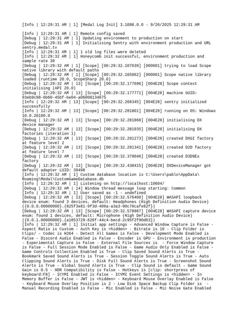 Medal Log 20250926 | PDF | Computer Architecture | Computing