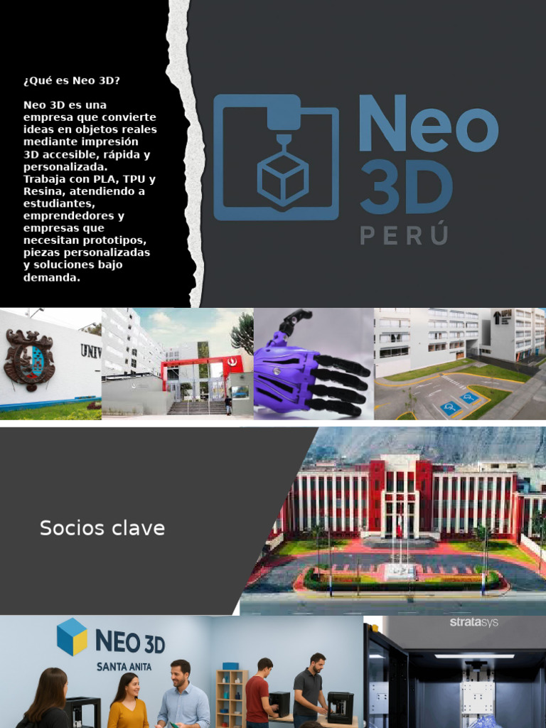 Impresión 3D Personalizada con Neo 3D | PDF