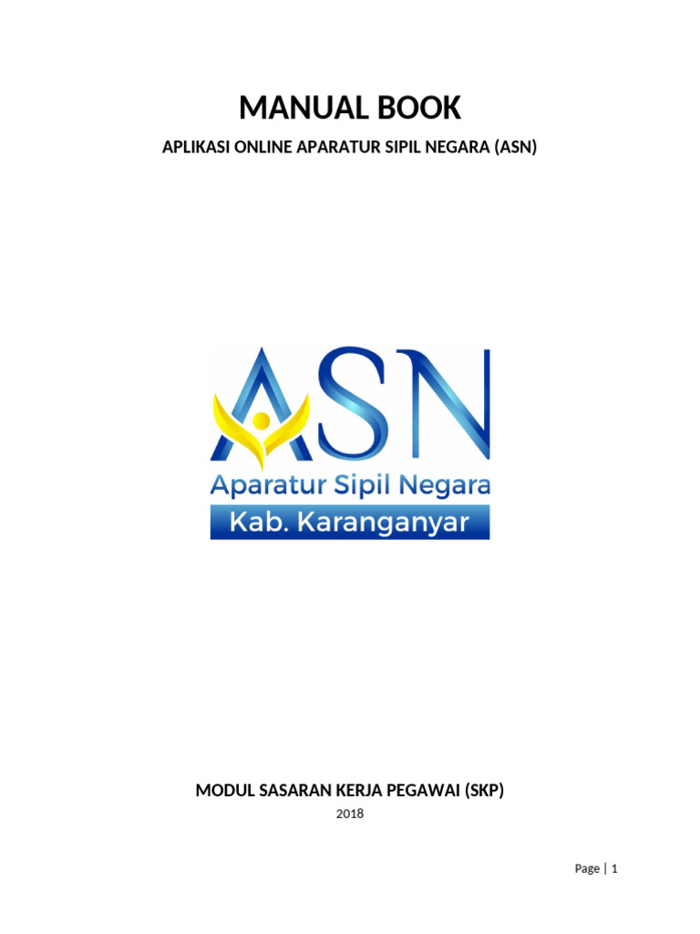 Manual Book SKP | PDF