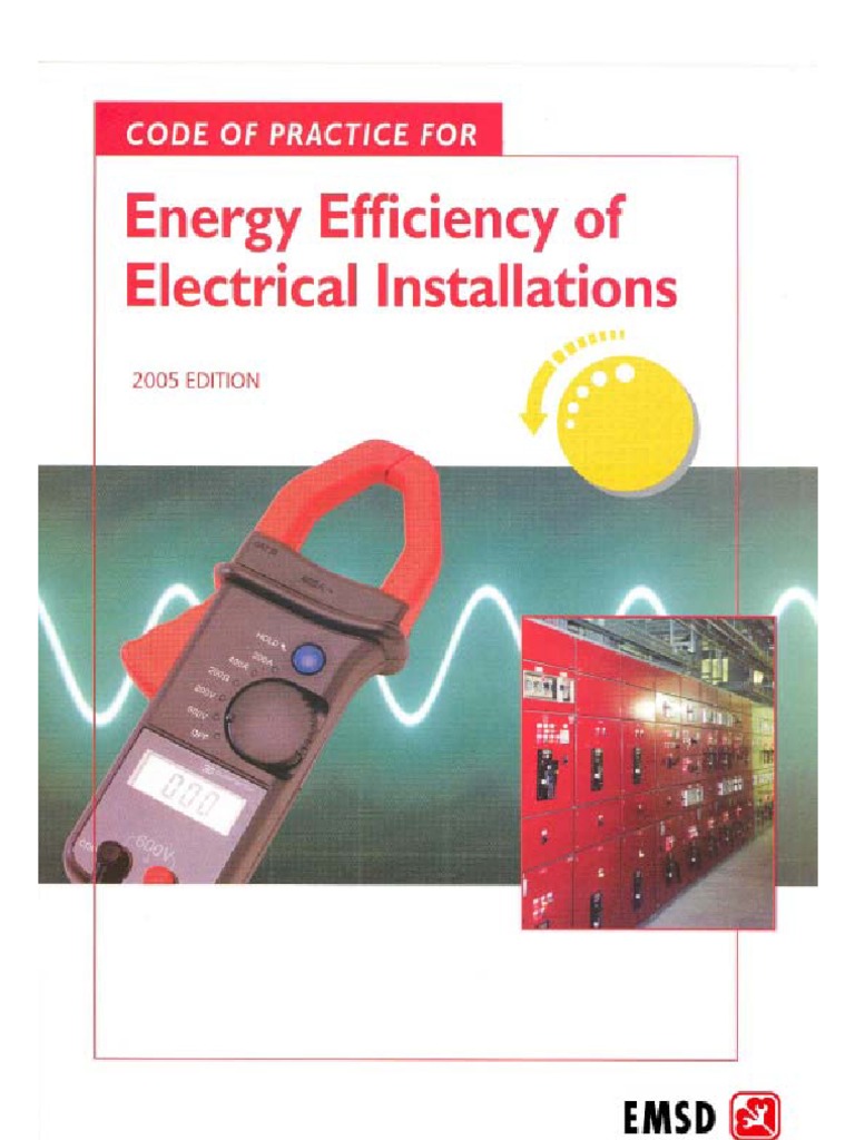 Code of Practice For Energy Efficiency of Electrical Installations ...