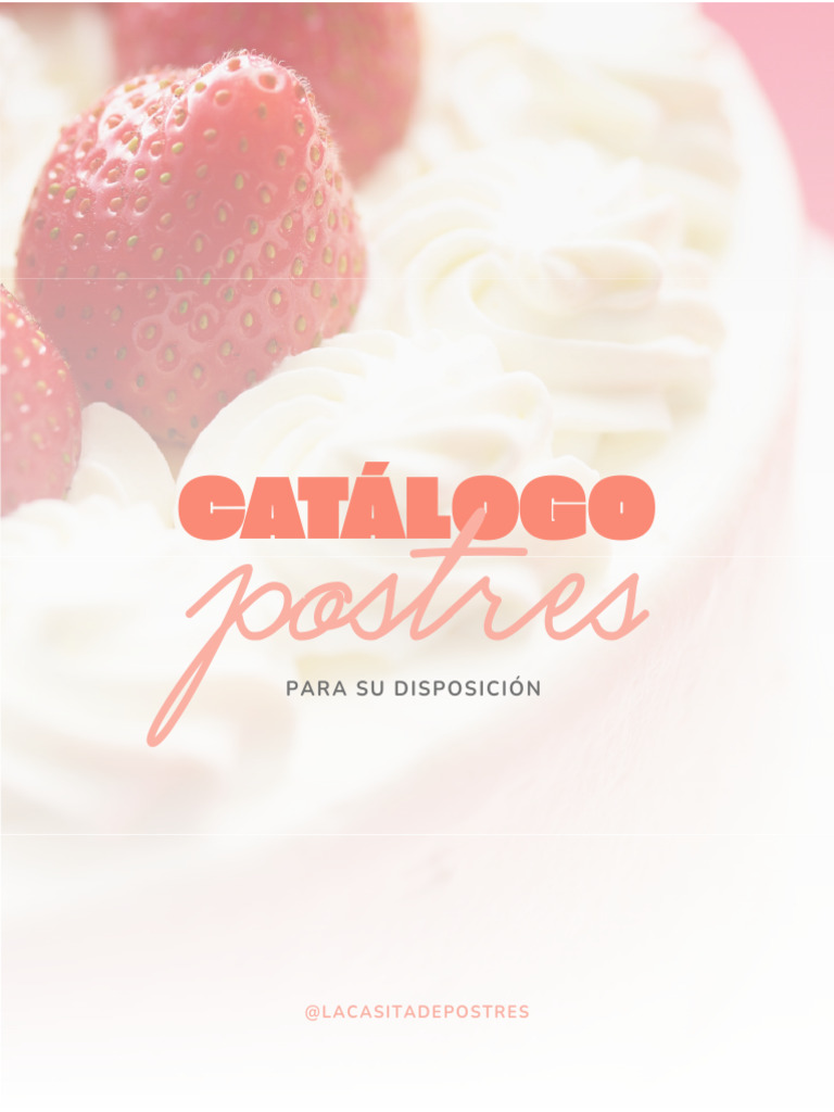 Catálogo de Postres ? - 20250920 - 151646 - 0000 | PDF