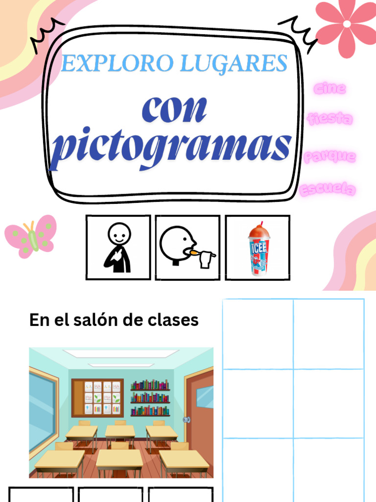 Exploro Lugares Con Pictogramas | PDF