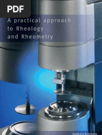 The Rheology Handbook: Thomas G. Mezger | PDF | Viscoelasticity | Viscosity