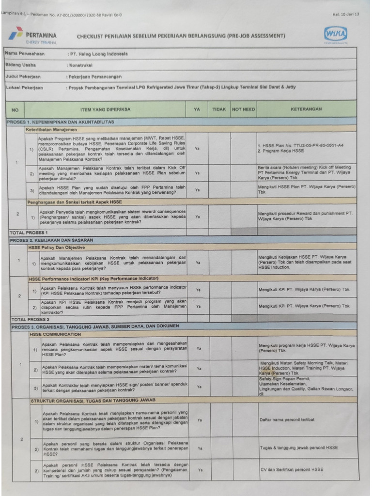 Pja PT Hsi | PDF