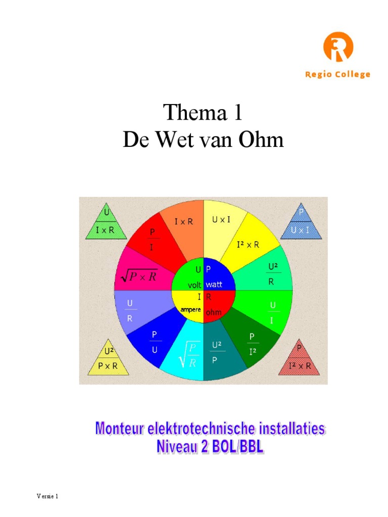 Thema 1 de Wet Van Ohm RC v1 | PDF