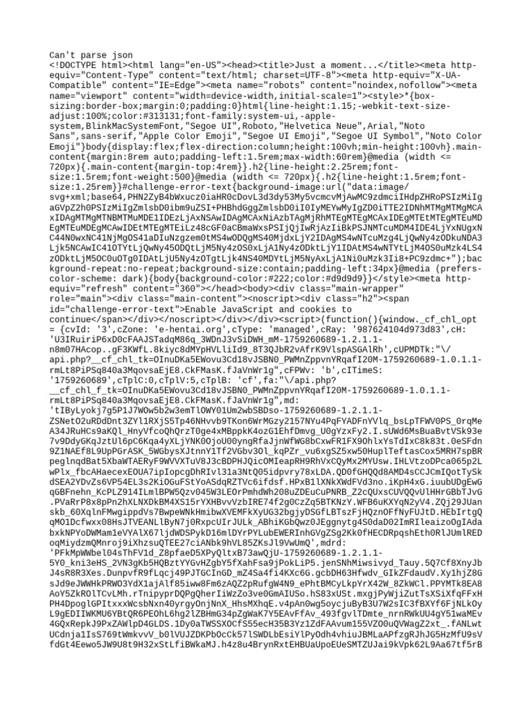 JSON Parsing Error Message | PDF | Java Script | Computer File Formats