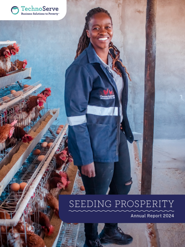 TechnoServe 2024 Annual Impact Report | PDF | Agriculture | Poverty
