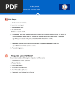 Virginia 45-Hour Driving Log Template | PDF