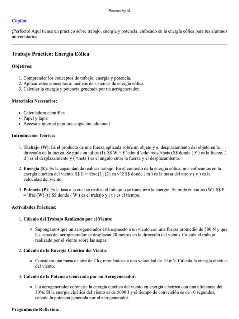 Energia Potencia y Trabajo | PDF