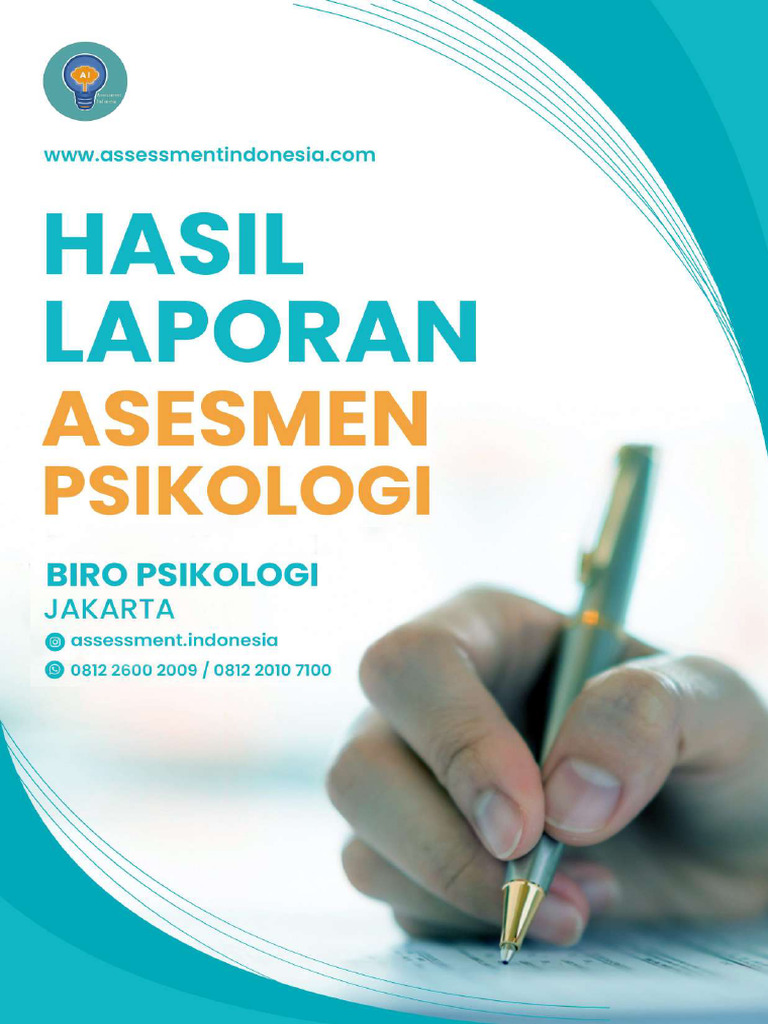 Contoh Laporan Hasil Tes Psikologi - Stress Test | PDF
