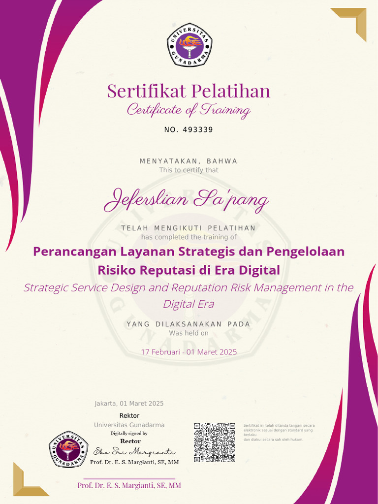 Strategic Service Design and Reputation Risk Management in The Digital ...