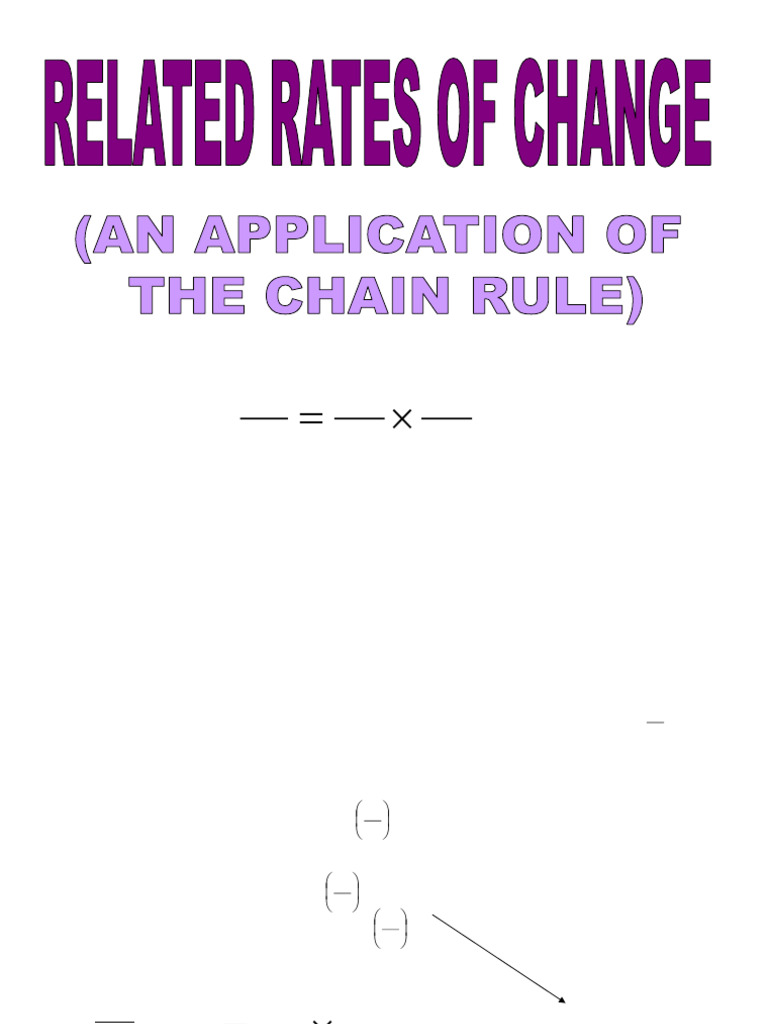 Related Rates of Change1 | PDF | Derivative | Sphere