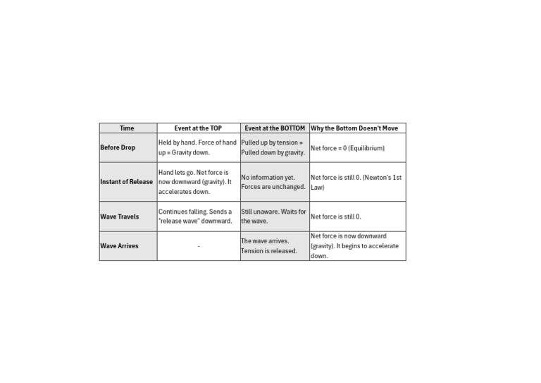 Spring Drop Physics | PDF